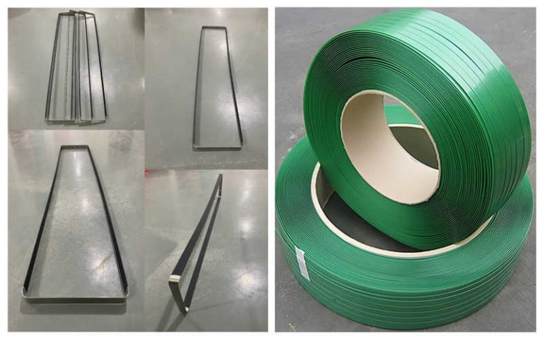 Lithium battery module strapping, PET tape or steel tape?